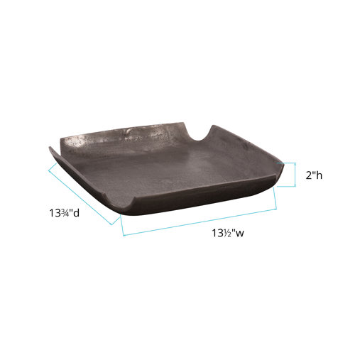Joss & Main Demi Metal Tray & Reviews | Wayfair