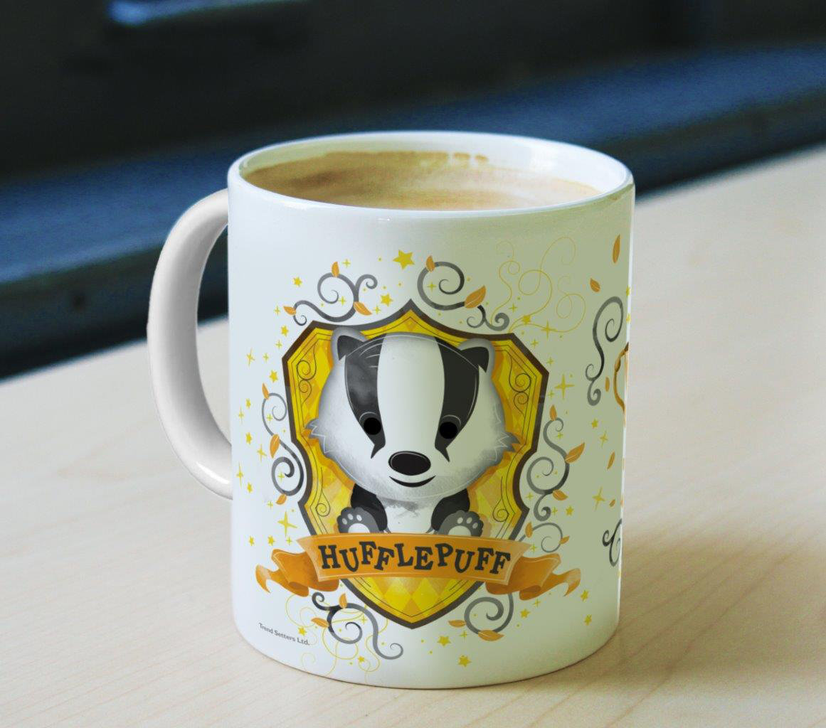 Trend Setters Harry Potter Hufflepuff Hogwarts Chibi Cute Geek Coffee ...