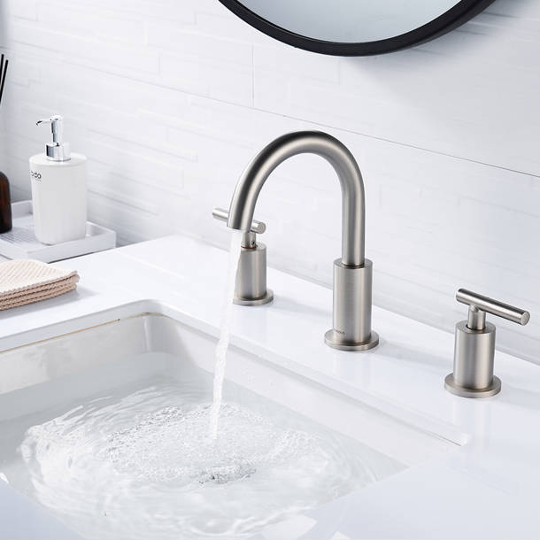 KADILAC Widespread Faucet 2-handle Bathroom Faucet with Drain Assembly ...