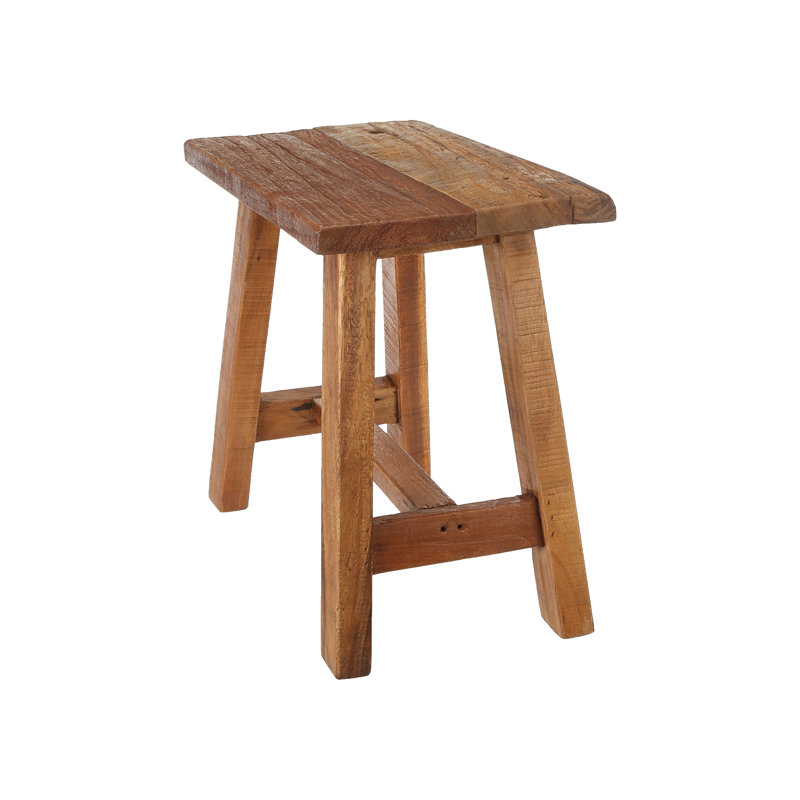 Alpen Home Steeves 45cm Tall Solid Wood Stool & Reviews | Wayfair.co.uk