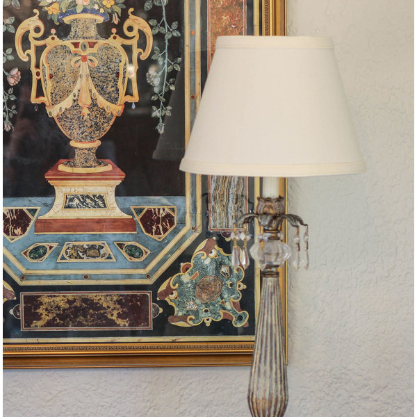 Winston Porter Rectangle Bell Hardback No Slub Fabric Lampshade with ...