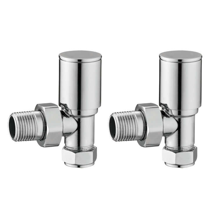 Symple Stuff Brody Towel Rail & Radiator Angled Valves & Reviews ...