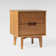 Mercury Row Ulti Solid Wood Bedside Table & Reviews | Wayfair.co.uk