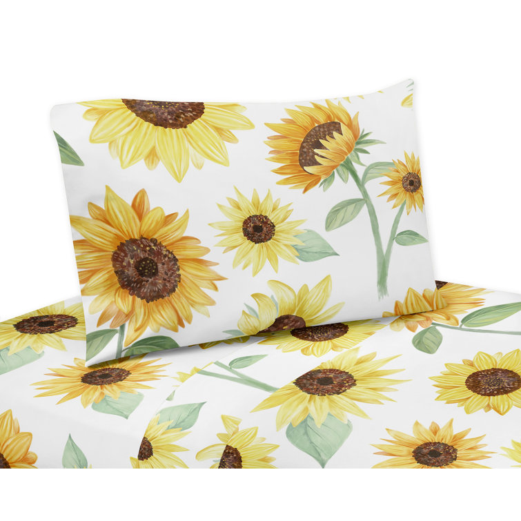 Sweet Jojo Designs Sunflower Collection Sheet Set & Reviews | Wayfair