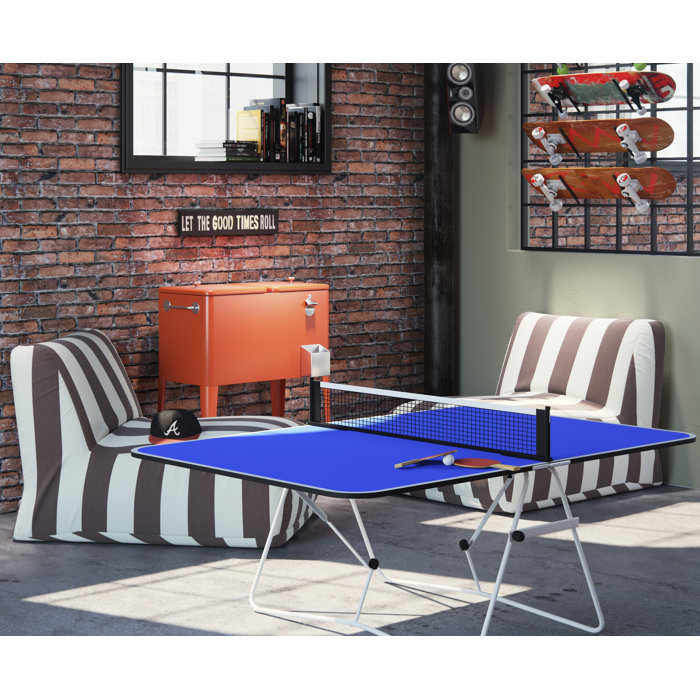 Butterfly Family Mini Foldable Indoor Table Tennis Table & Reviews ...