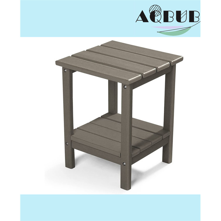AQUABUBINC Plastic Side Table | Wayfair