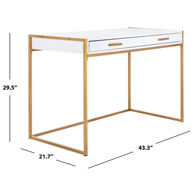 Mercer41 43.31'' Desk & Reviews | Wayfair