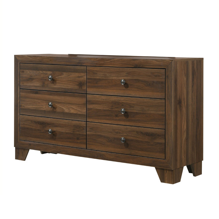 Union Rustic Leanne 6 - Drawer Dresser | Wayfair