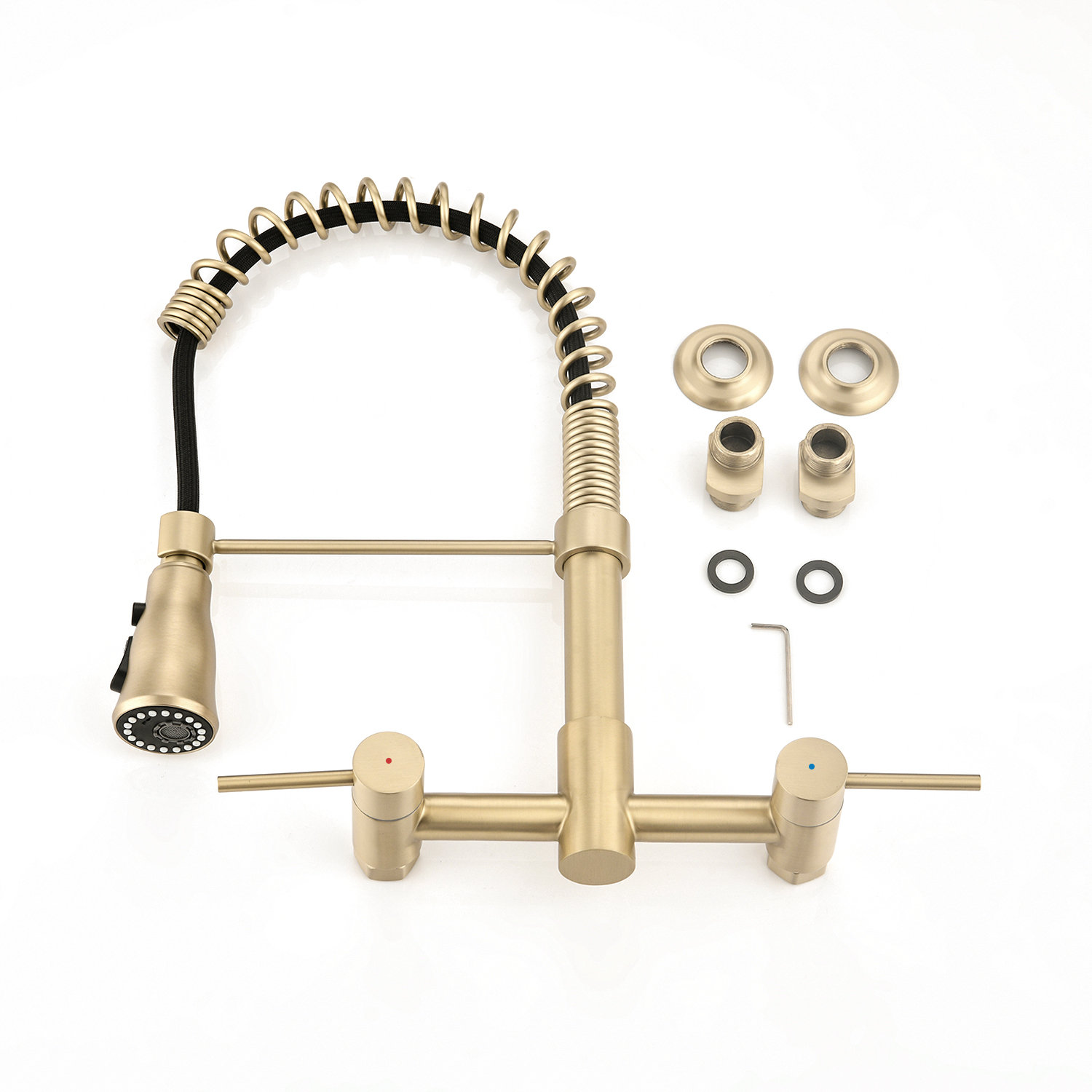 VANITYFAIR Pull Down Kitchen Faucet & Reviews | Wayfair