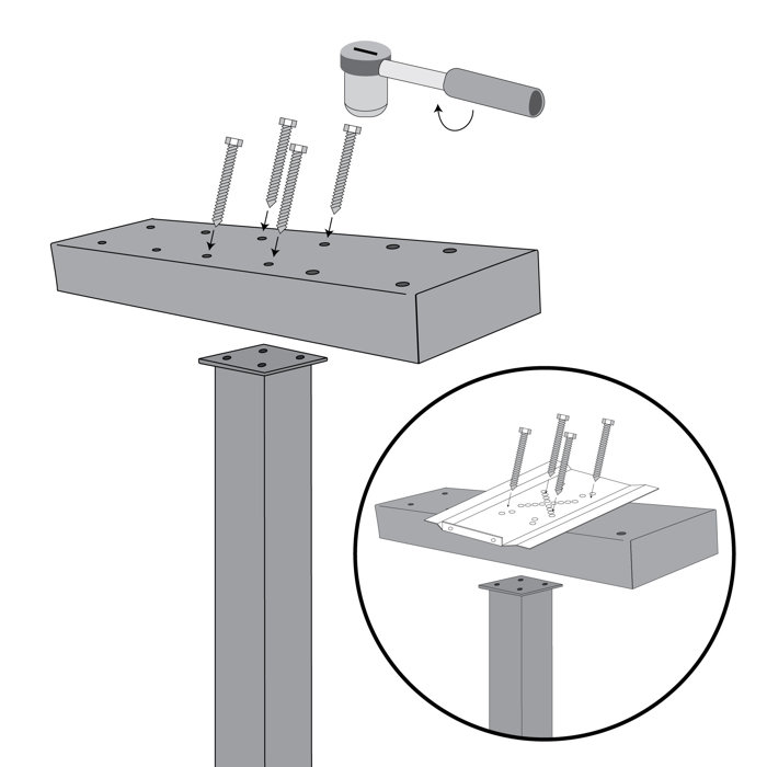 Mail Boss 4-Way Bar Spreader | Wayfair