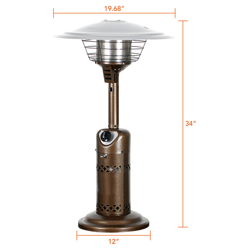 Heatmaxx 10,000 Propane Tabletop Patio Heater & Reviews | Wayfair