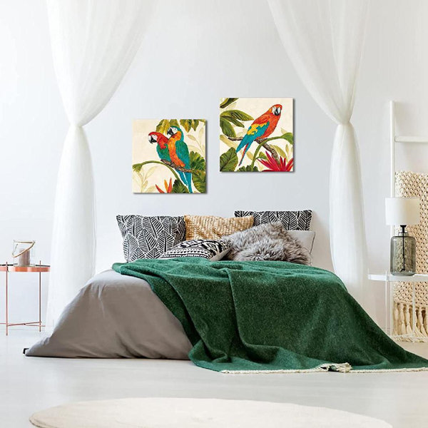 Bay Isle Home 2 Piece Wrapped Canvas Print Set | Wayfair