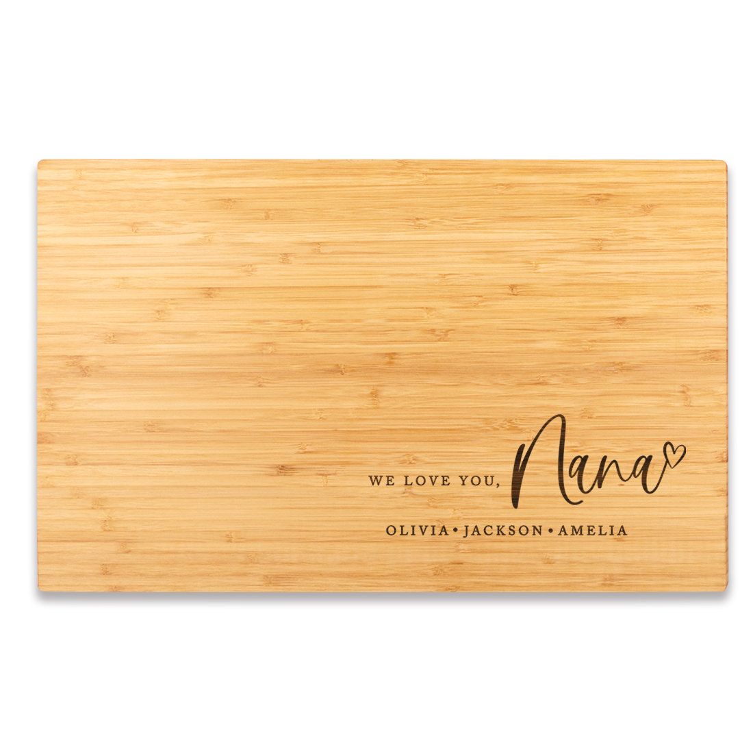 Koyal Wholesale Large Bamboo Wood Custom Mother's Day Cutting Board For ...