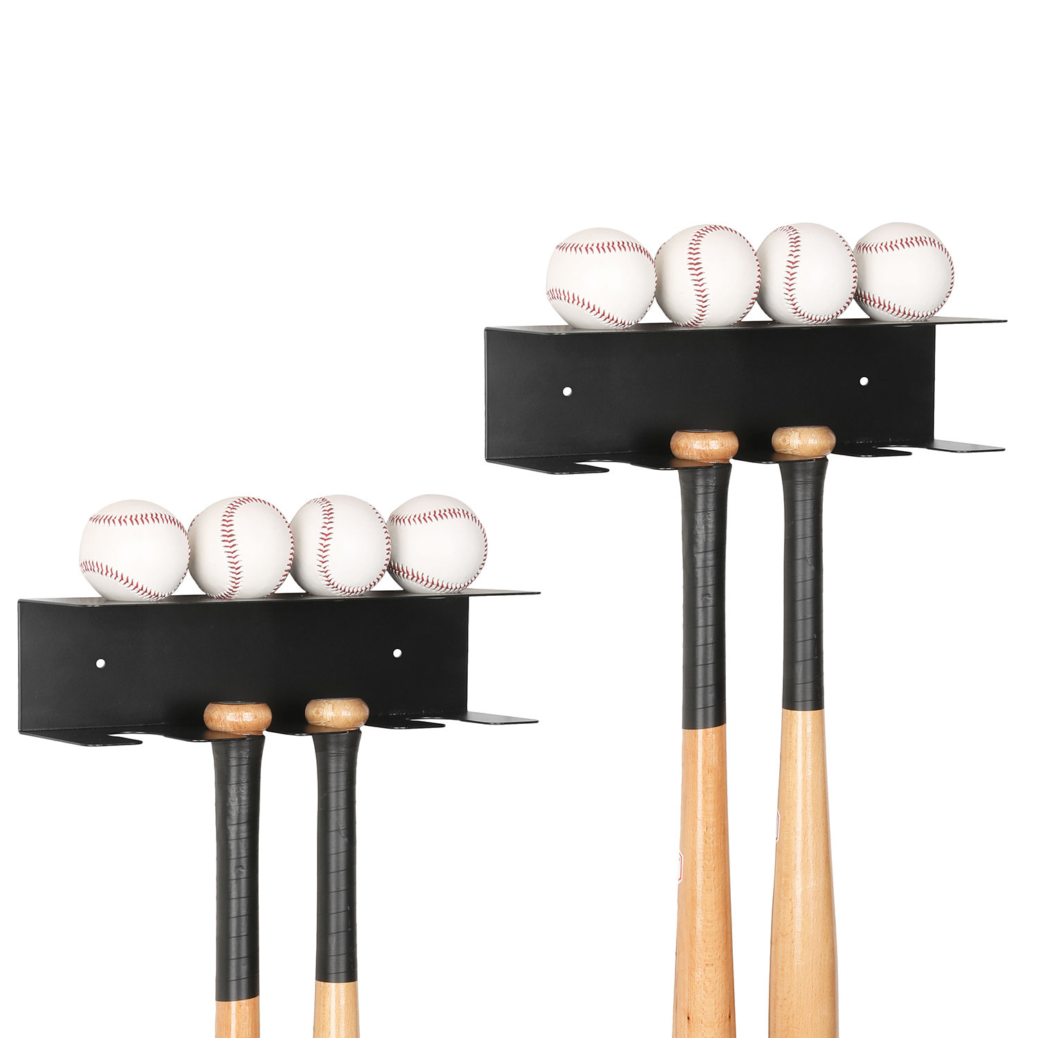 WFX Utility™ Tabukiniberu Wall Mounted Baseball Sports Rack | Wayfair