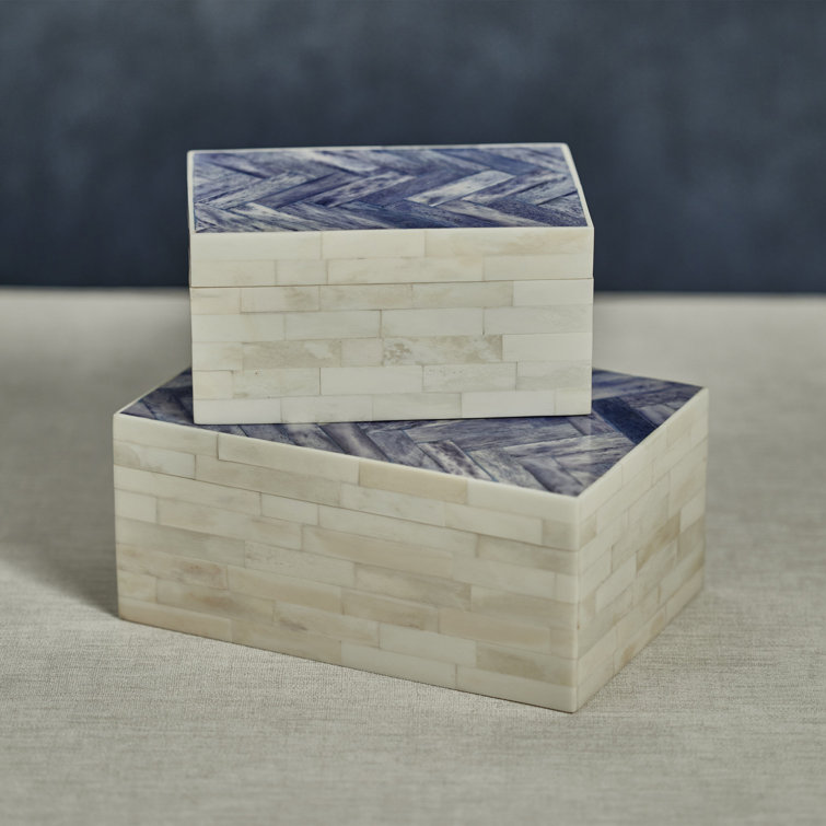Zodax Handmade Bone Decorative Box | Wayfair