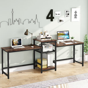 Double & Two Person Desks you'll Love in 2021 | Wayfair