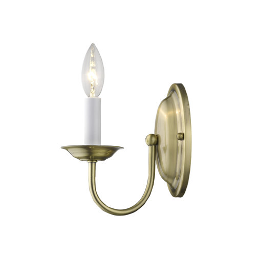 Lark Manor Maynes Steel Candle Wall Light & Reviews | Wayfair