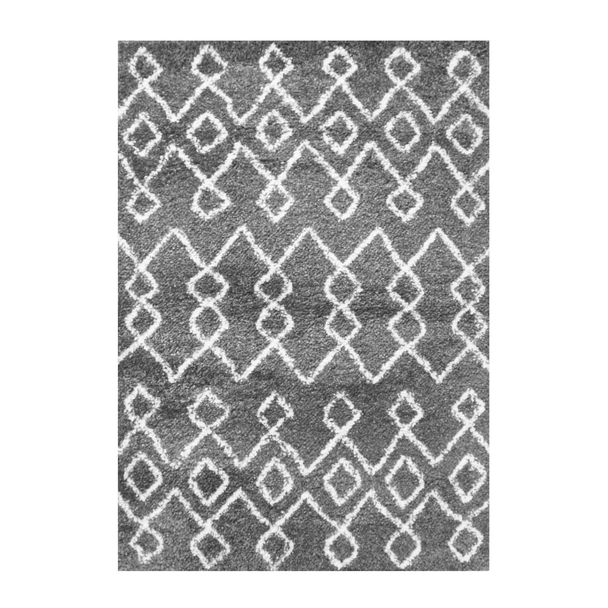 Mistana™ Boho Geometric Diamonds Indoor Plush Shag Area Rug & Reviews ...