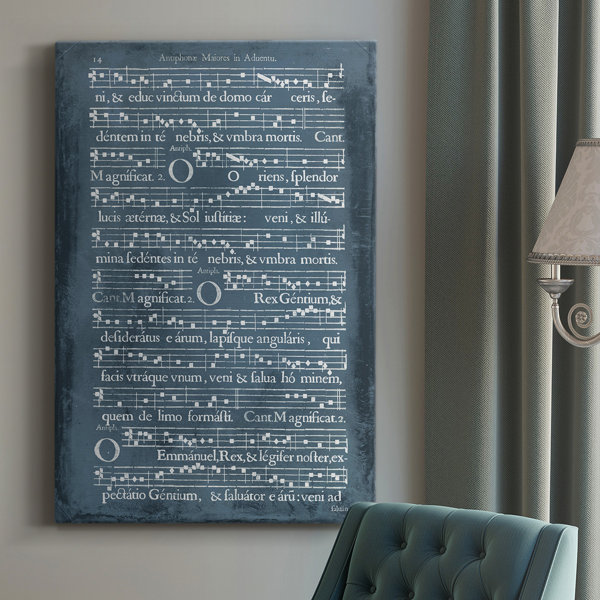 Ophelia & Co. Graphic Songbook IV Graphic Songbook IV - Wrapped Canvas ...