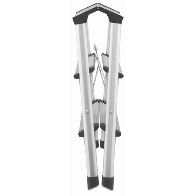 Hailo USA Inc. 3-Step Aluminum Step Stool with 330 lb. Load Capacity ...