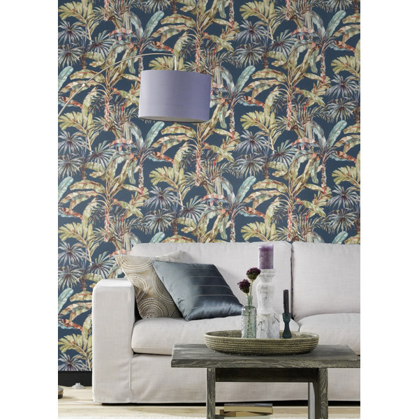 Bay Isle Home Ravsten Floral Wallpaper | Wayfair