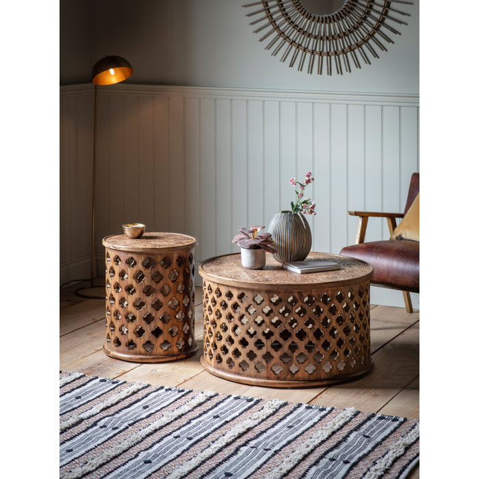 Rosalind Wheeler Cartwright Jaipur Side Table | Wayfair.co.uk