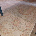 Aden Handmade Wool Ivory/Blush Rug & Reviews | Birch Lane