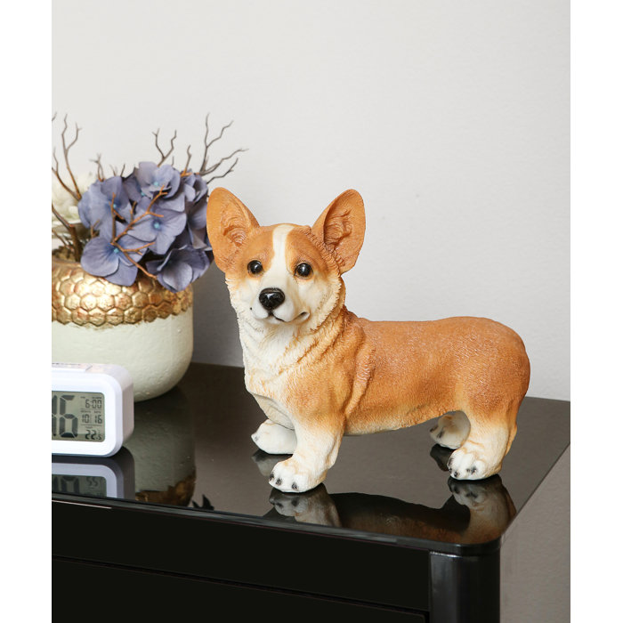 Winston Porter Armadale Corgi Figurine & Reviews | Wayfair