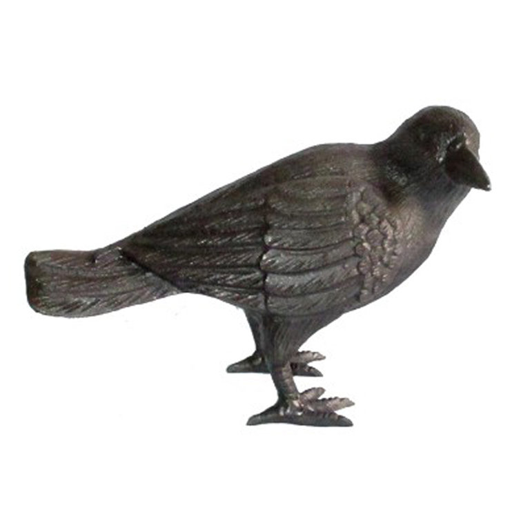 August Grove® Cast Iron Crow | Wayfair