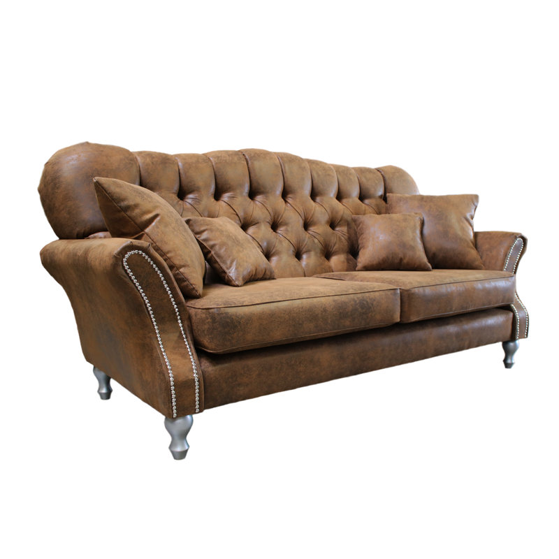 Williston Forge Shepha 2 Seater Chesterfield Sofa | Wayfair.co.uk