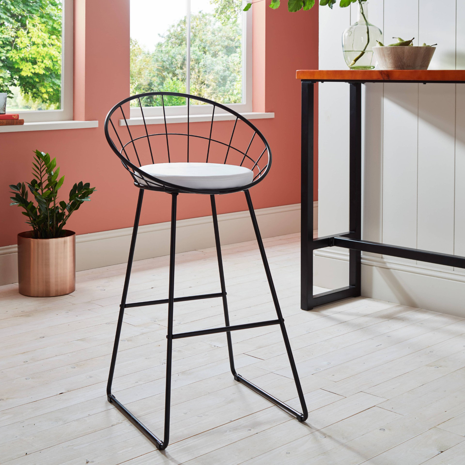 Borough Wharf Delwood 75cm Bar Stool | Wayfair.co.uk