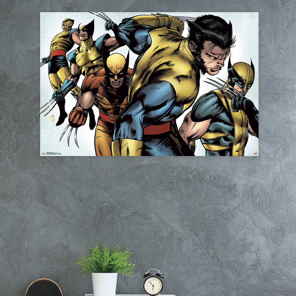Trends International Wolverine - Evolution Paper Print | Wayfair