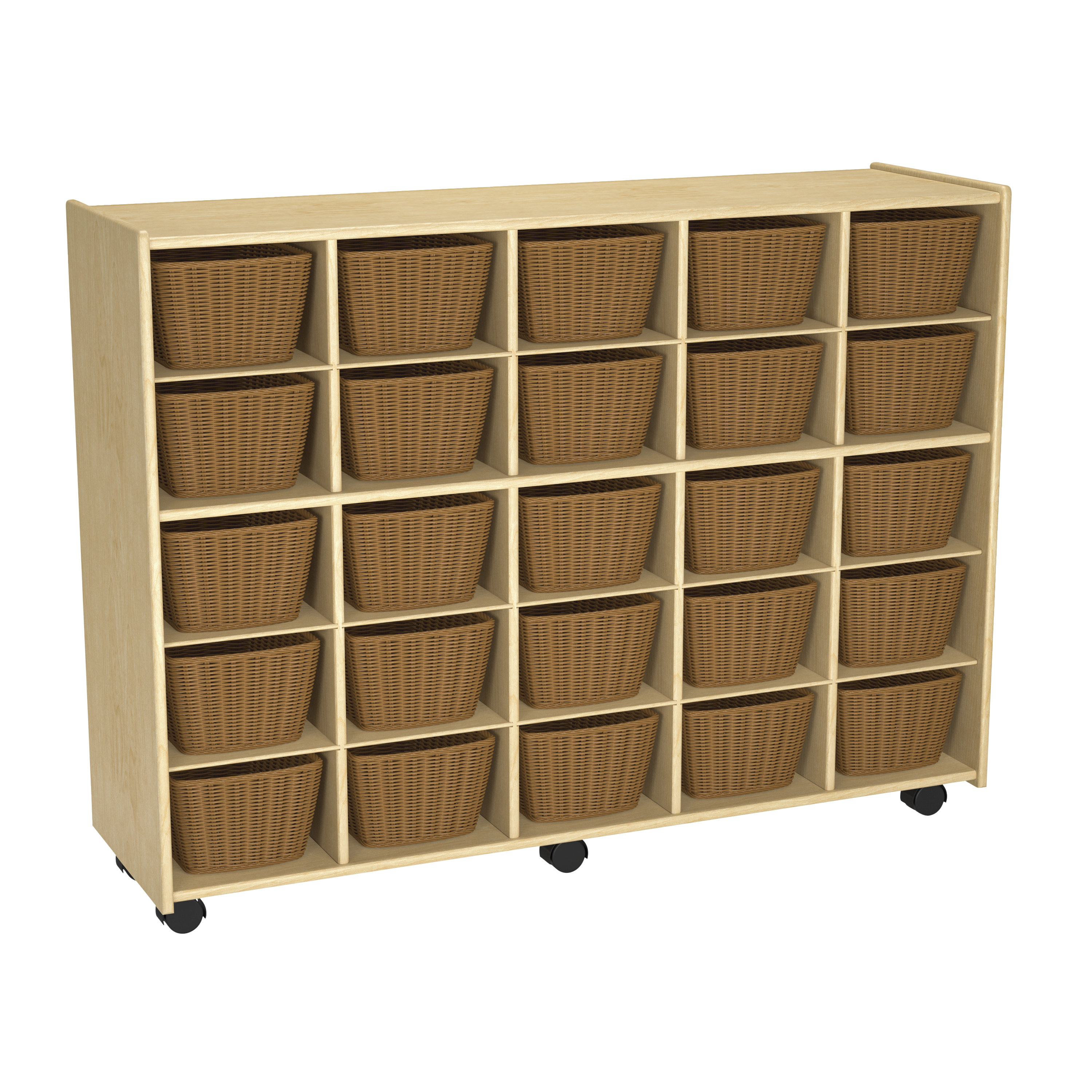 Childcraft Mobile 25 Compartment Cubby | Wayfair
