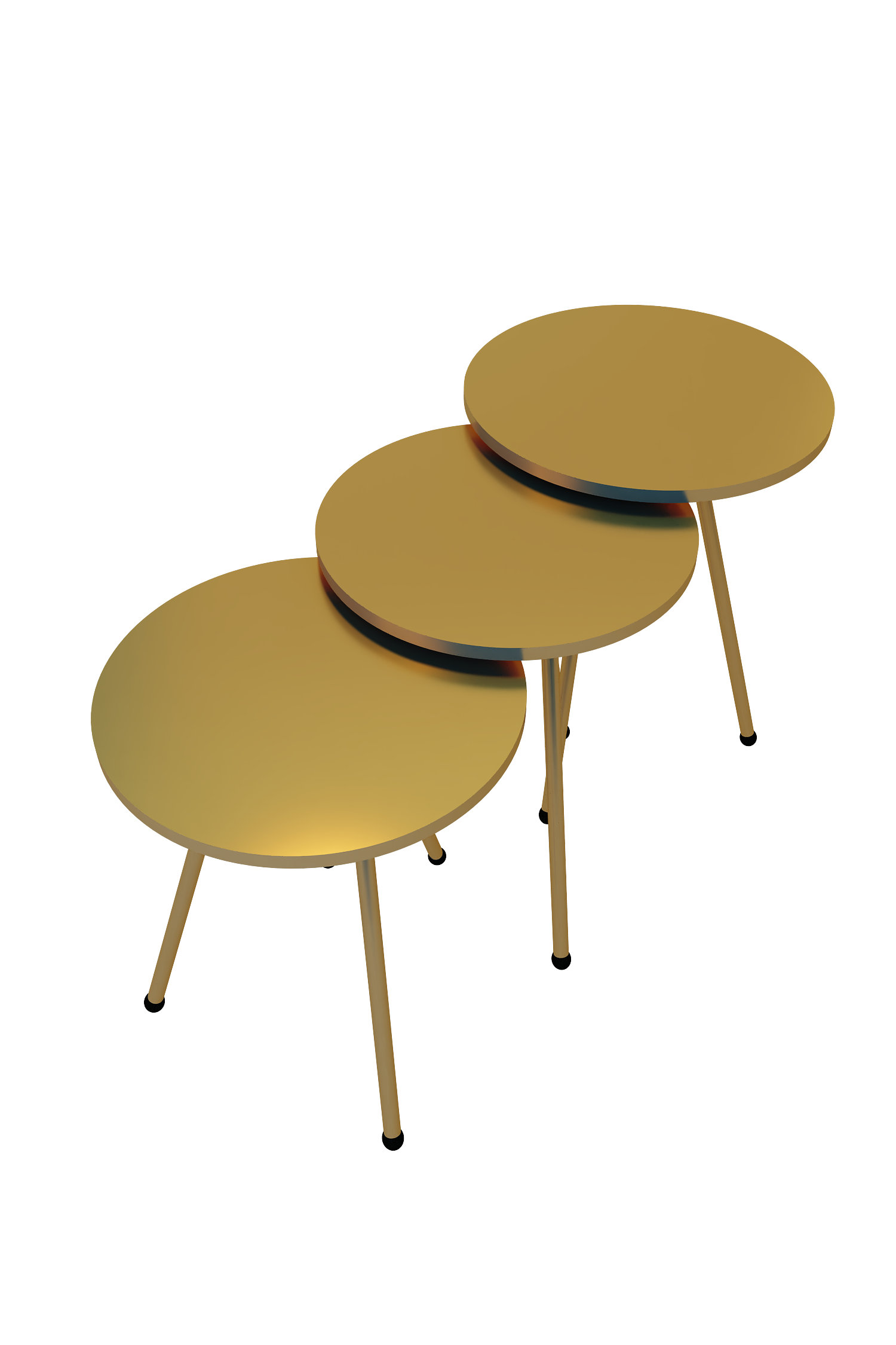 Mercer41 Euclide 3 Piece Coffee Table Set | Wayfair