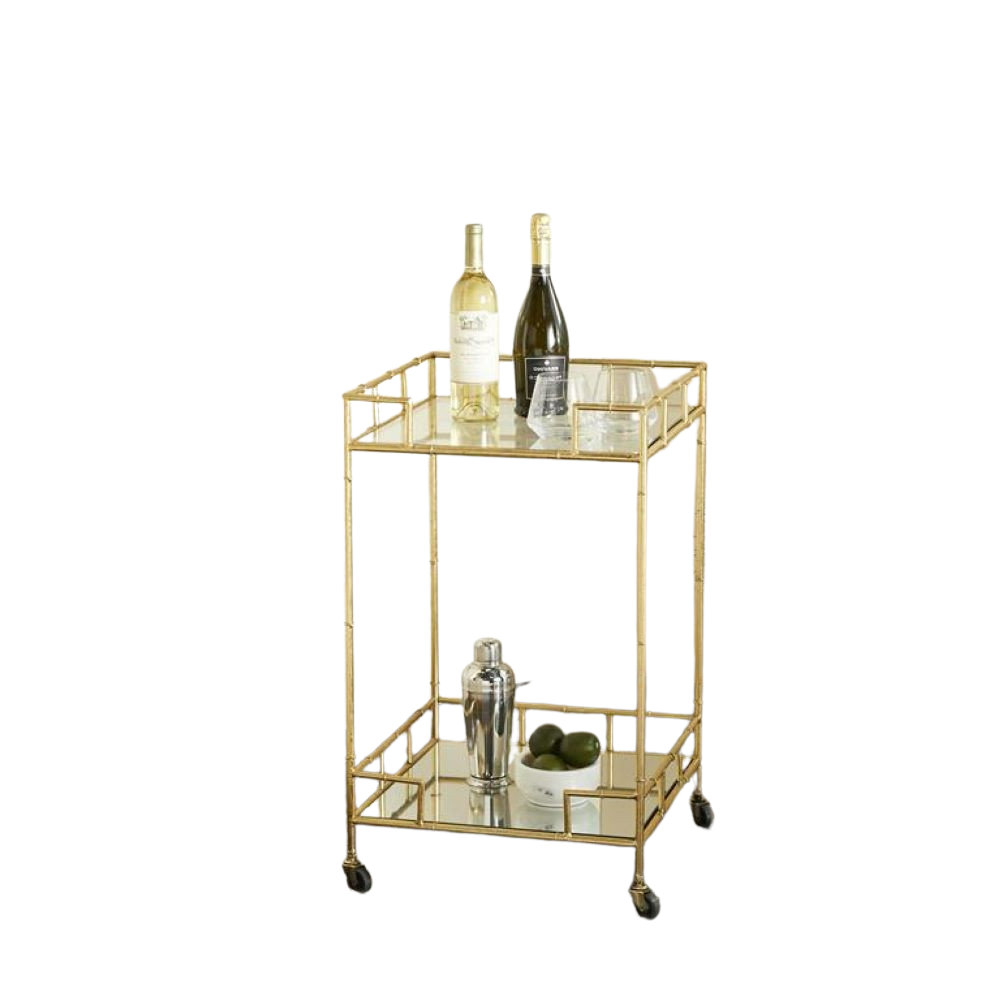 House of Hampton® Hause Bar Cart & Reviews | Wayfair
