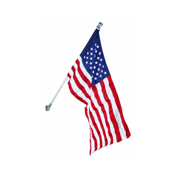 Trinx American 2-Sided Nylon 30 x 48 in. Flag Set & Reviews | Wayfair