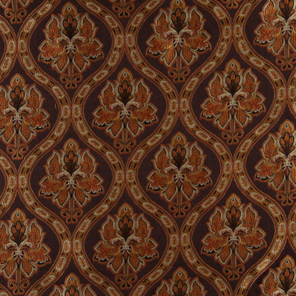 Wildon Home® Embroidered Brocade Fabric | Wayfair