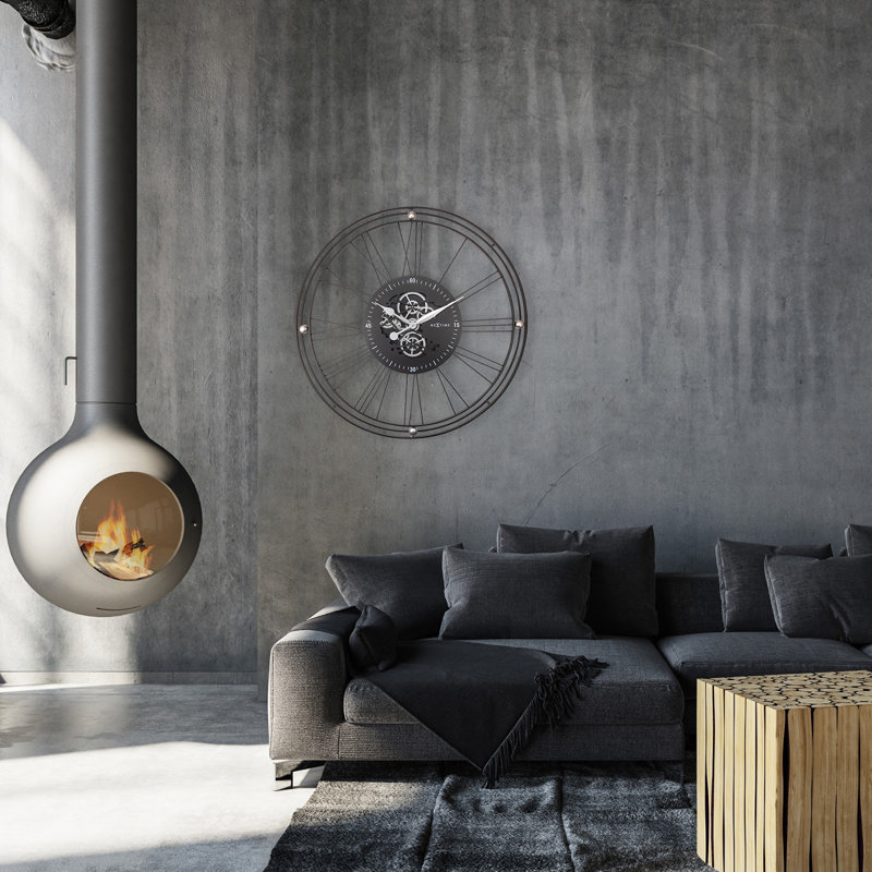 Nextime Metal Wall Clock | Wayfair
