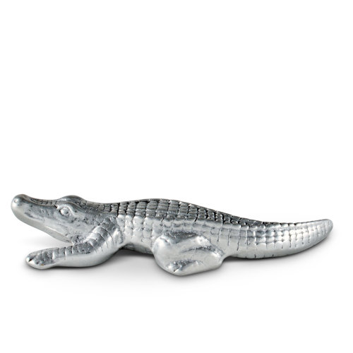Arthur Court Alligator Figurine | Wayfair