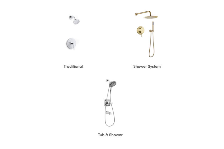 Types of Shower Faucets & Bathtub Faucets: The Ultimate Buying Guide ...