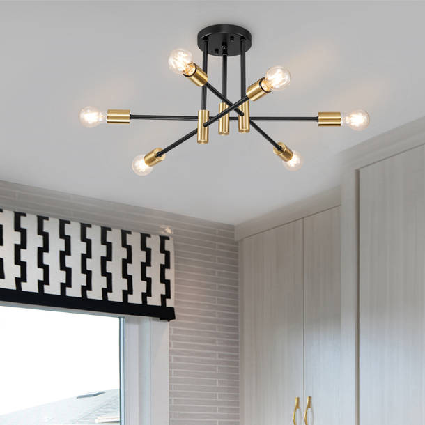Wade Logan® Hewett 10 - Light Dimmable Chandelier & Reviews | Wayfair