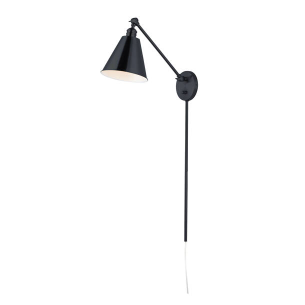 Birch Lane™ Cidni Steel Swing Arm Sconce & Reviews | Wayfair
