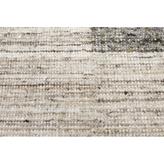 Raisa Handmade Wool Beige/Brown Rug & Reviews | Joss & Main