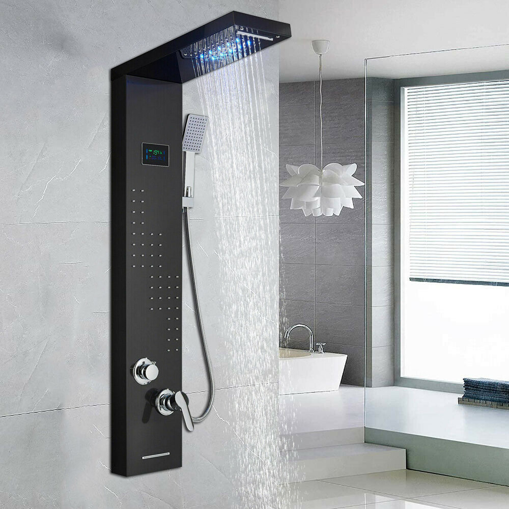 AlenArtWater 44.8" Shower Panel Fixed Shower Head | Wayfair