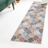 Everly Quinn Jera Performance Harbor Blue Rug & Reviews | Wayfair