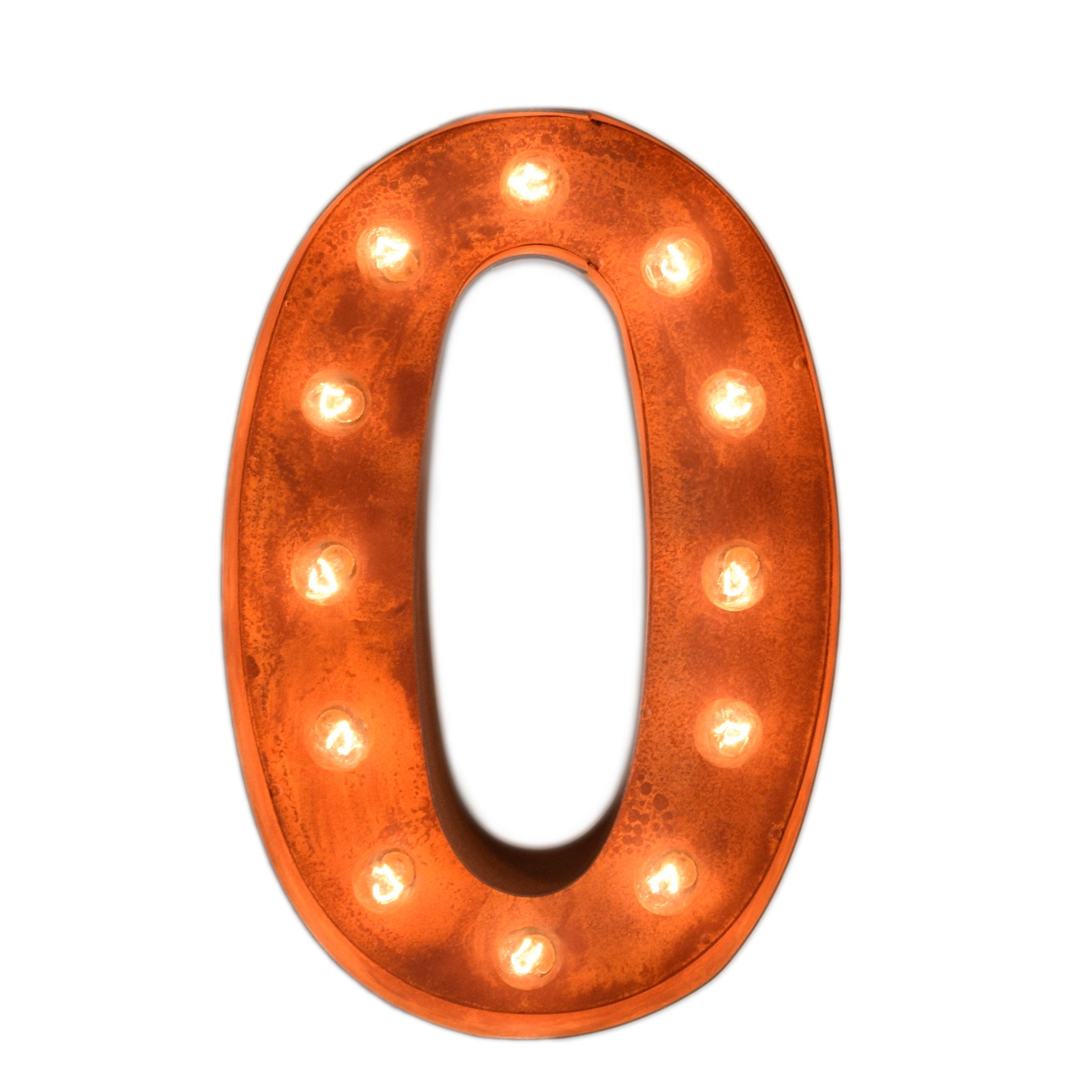 Williston Forge Number Marquee Sign & Reviews | Wayfair