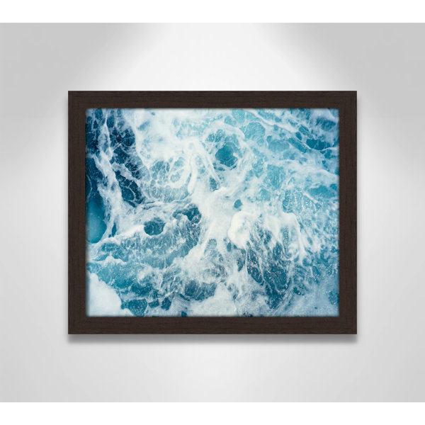 CasaFineArts Ocean Blue Framed On Paper by Christopher Engstrom Print ...
