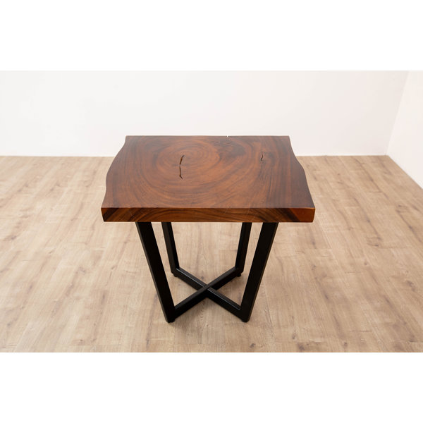 The Table Company Solid Wood Abstract End Table - Wayfair Canada