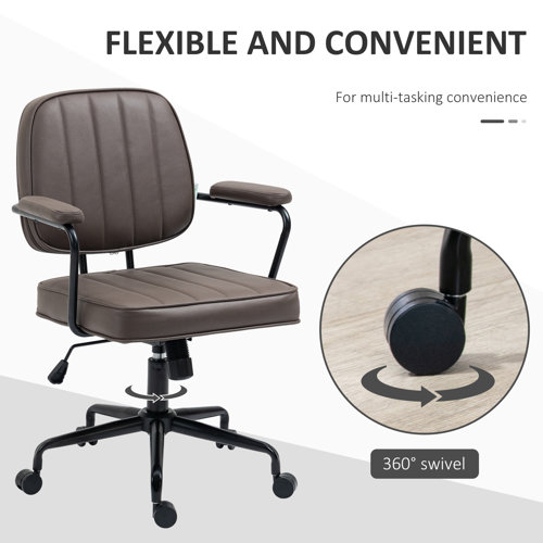 Lark Manor Alieda Microfiber Office Chair | Wayfair