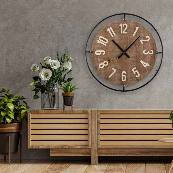 60cm Wall Clock | Wayfair.co.uk